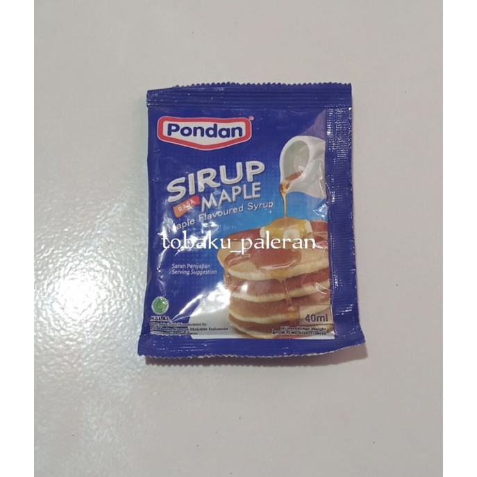 Jual PONDAN MAPLE SYRUP / 40ml | Shopee Indonesia