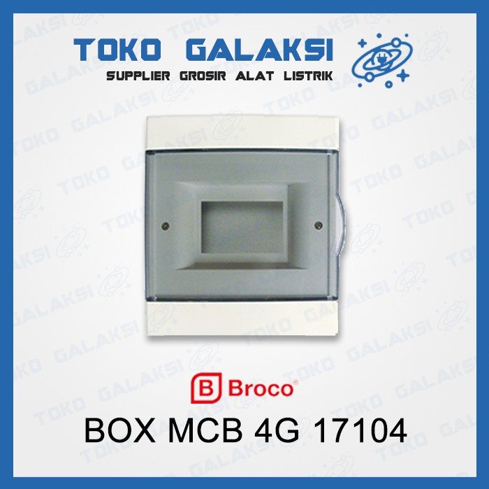 Jual Broco 17104 Box MCB 4 Group Grup Inbow | Shopee Indonesia