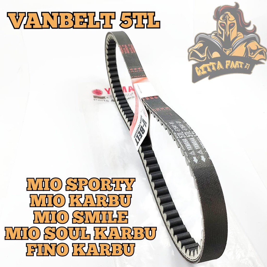 Jual VANBELT V-BELT YAMAHA 5TL KUALITAS ASLI ORIGINAL YAMAHA PRESISI ANTI SELIP AWET DAN DIJAMIN ...
