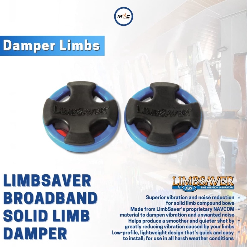 Jual DAMPER RECURVE & COMPOUND LIMBSAVER LIMB BROADBAND SOLID | Shopee ...