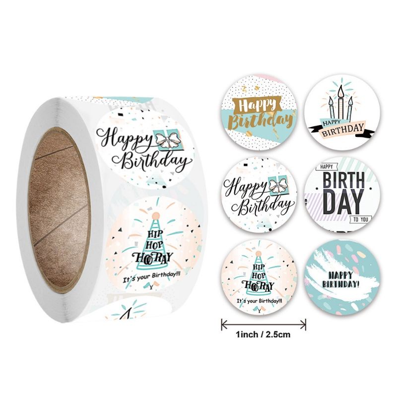 Jual Sticker Happy Birthday / Label Happy Birthday Ulang Tahun | Shopee ...