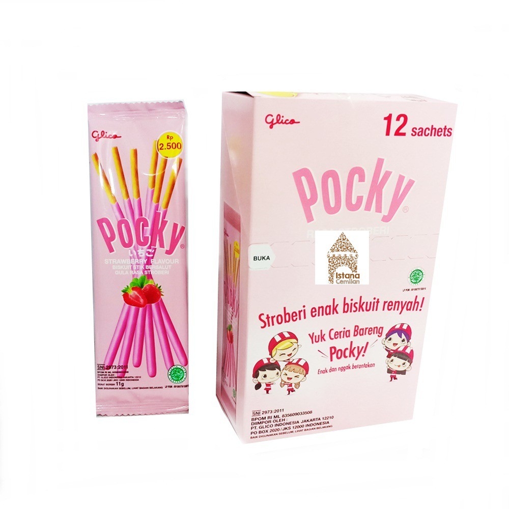 Jual Pocky Singles Biskuit Stik PACK (isi 12 sachet) | Shopee Indonesia