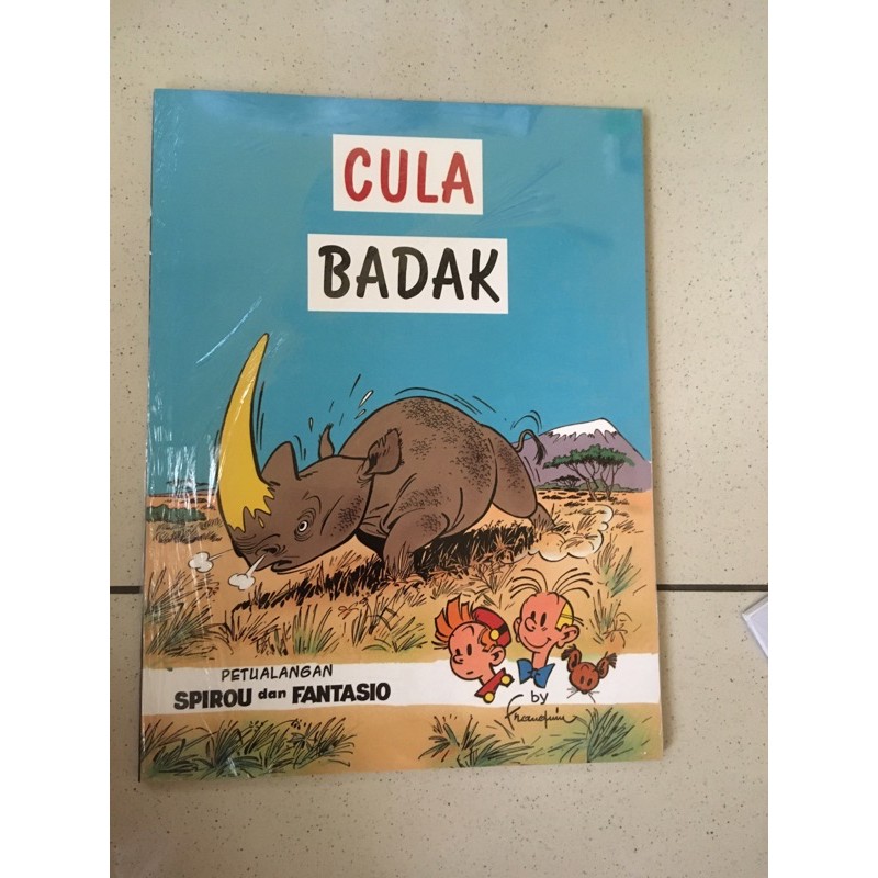 Jual [ORIGINAL] Komik Cula Badak Petualangan Spirou dan Fantasio ...