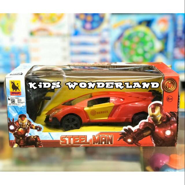 Jual Mobil Remote Control Super Heroes Racing Car Ironman | Shopee ...