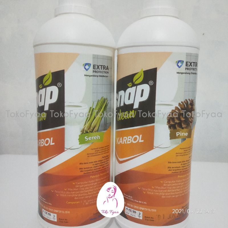 Jual Snap Clean Karbol Wangi Pembersih Lantai sekaligus Disinfektan 1 ...