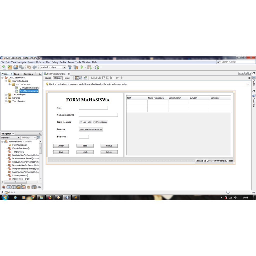 Jual jasa pembuatan program aplikasi java netbeans | Shopee Indonesia
