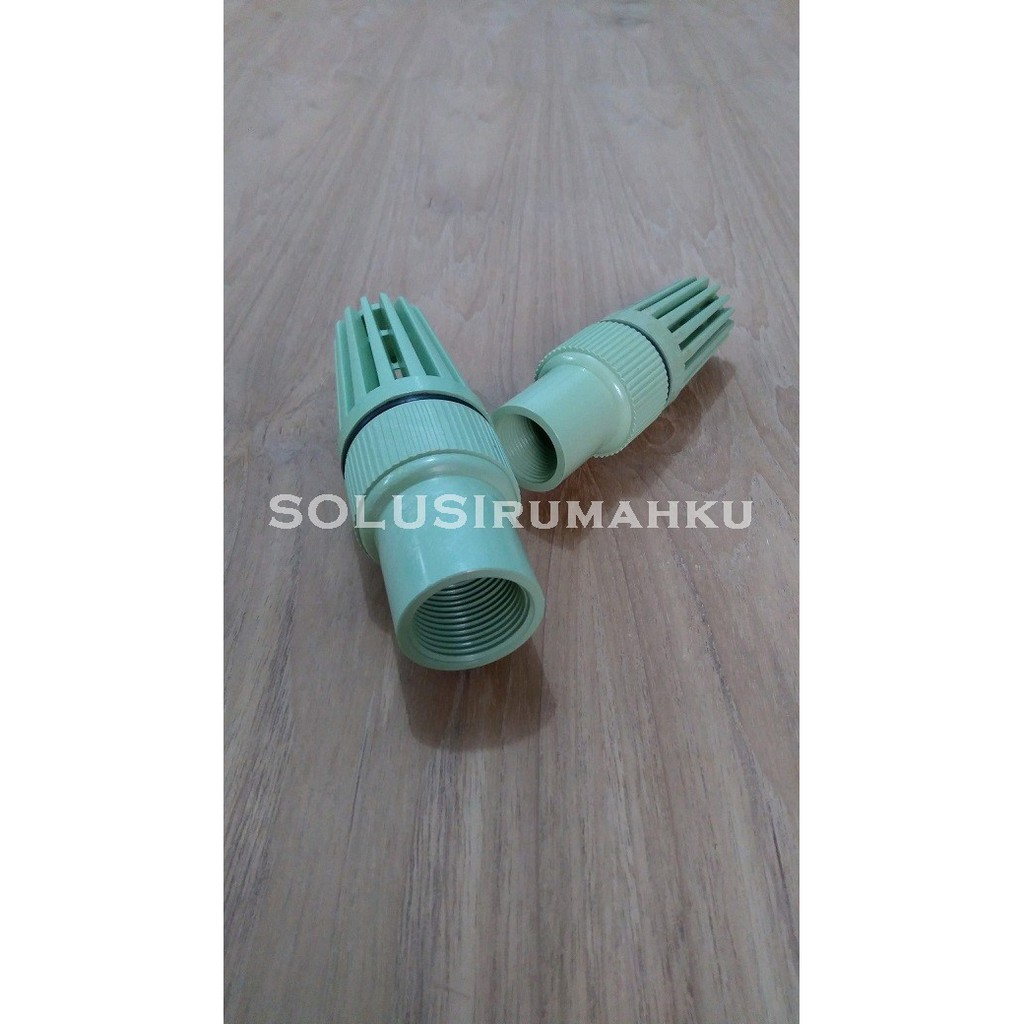 Jual Foot Klep PVC 1" Model BESAR Foot Valve 1 Inch Tusen Klep+Saringan ...