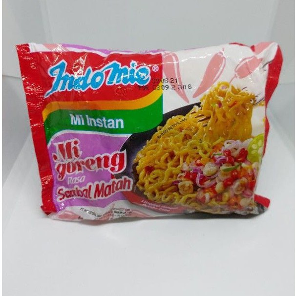 Jual INDOMIE GORENG ECER RASA SAMBEL MATAH 85g | Shopee Indonesia