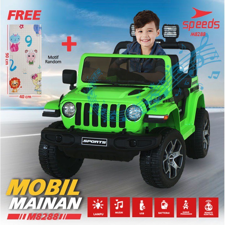Jual Mobil Aki Mainan Anak Mobil Mobilan Mainan Anak Model Jeep Offroad ...