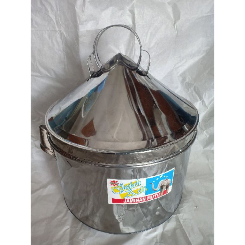 Jual Langseng kukusan 2 sarangan dandang nasi besar bulat | Shopee ...