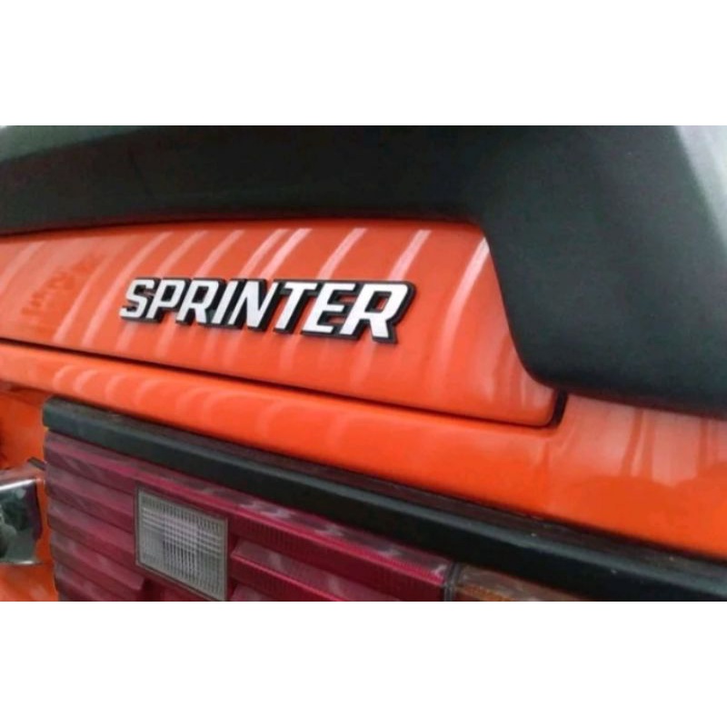 Jual EMBLEM BAGASI SPRINTER COROLLA DX HAND MADE | Shopee Indonesia