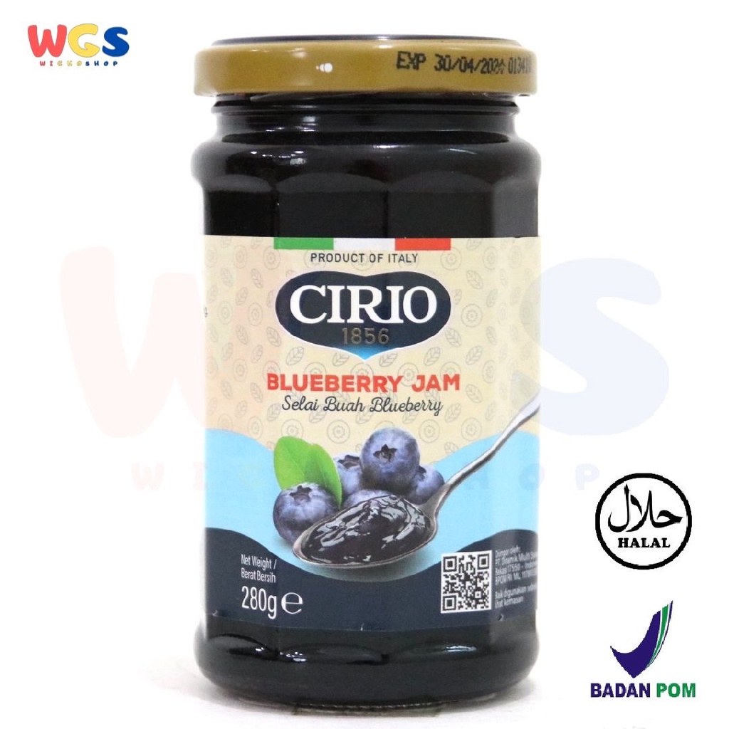 Jual Selai Cirio Blueberry Jam 280 gr | Shopee Indonesia