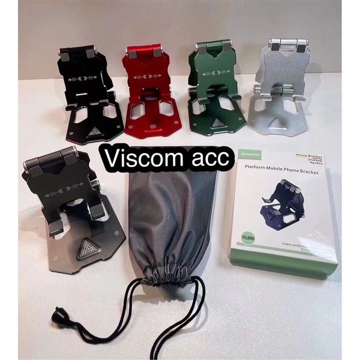 Jual Holder Stand Meja HP / Tablet Aluminium lipat || Holder Dudukan ...