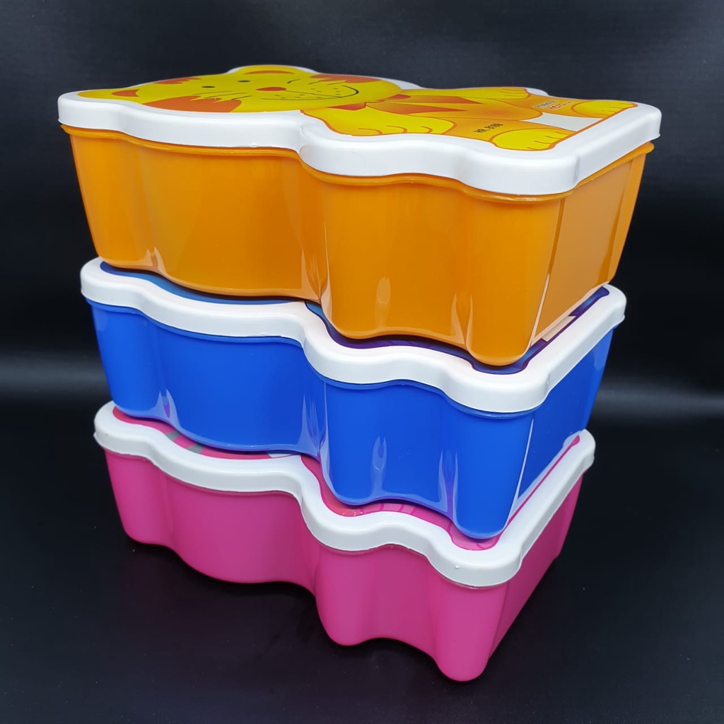 Jual Lunch Box Kotak Makan Tempat Bekal Alisa Sekat 2 | Souvenir Ultah ...