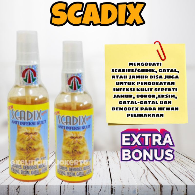 Jual SCADIX OBAT KUTU JAMUR SCABIES SRAY SEMPROT | Shopee Indonesia