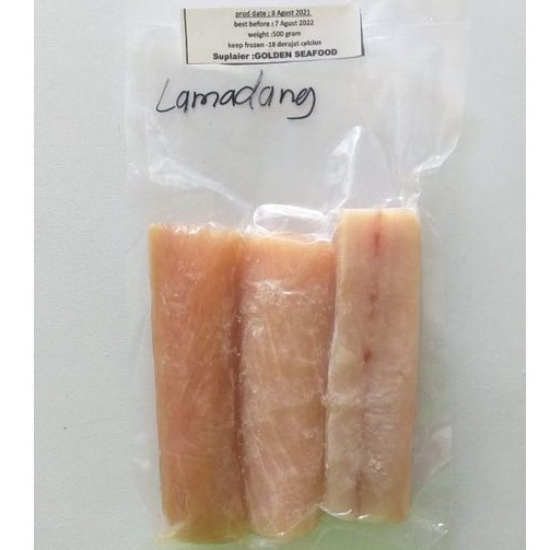 Jual ikan lamadang 500 gram - Mahi Mahi portion cut - kualitas super ...