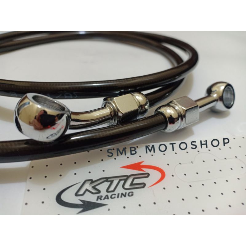 Jual SELANG REM DEPAN KTC ORIGINAL 75 CM 92 CM NMAX OLD NMAX NEW AEROX LEXI PCX SELANG REM KTC ...