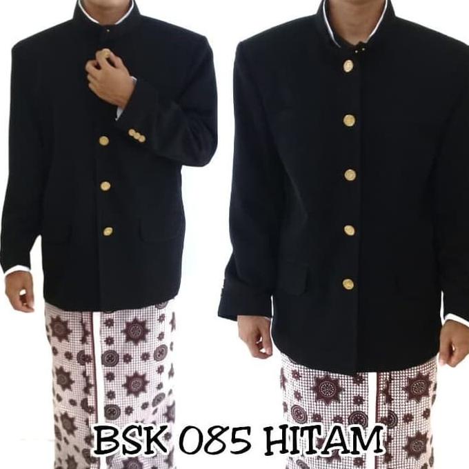 Jual Beskap Pakaian Adat Tradisional Jawa Sunda Warna Hitam | Shopee ...