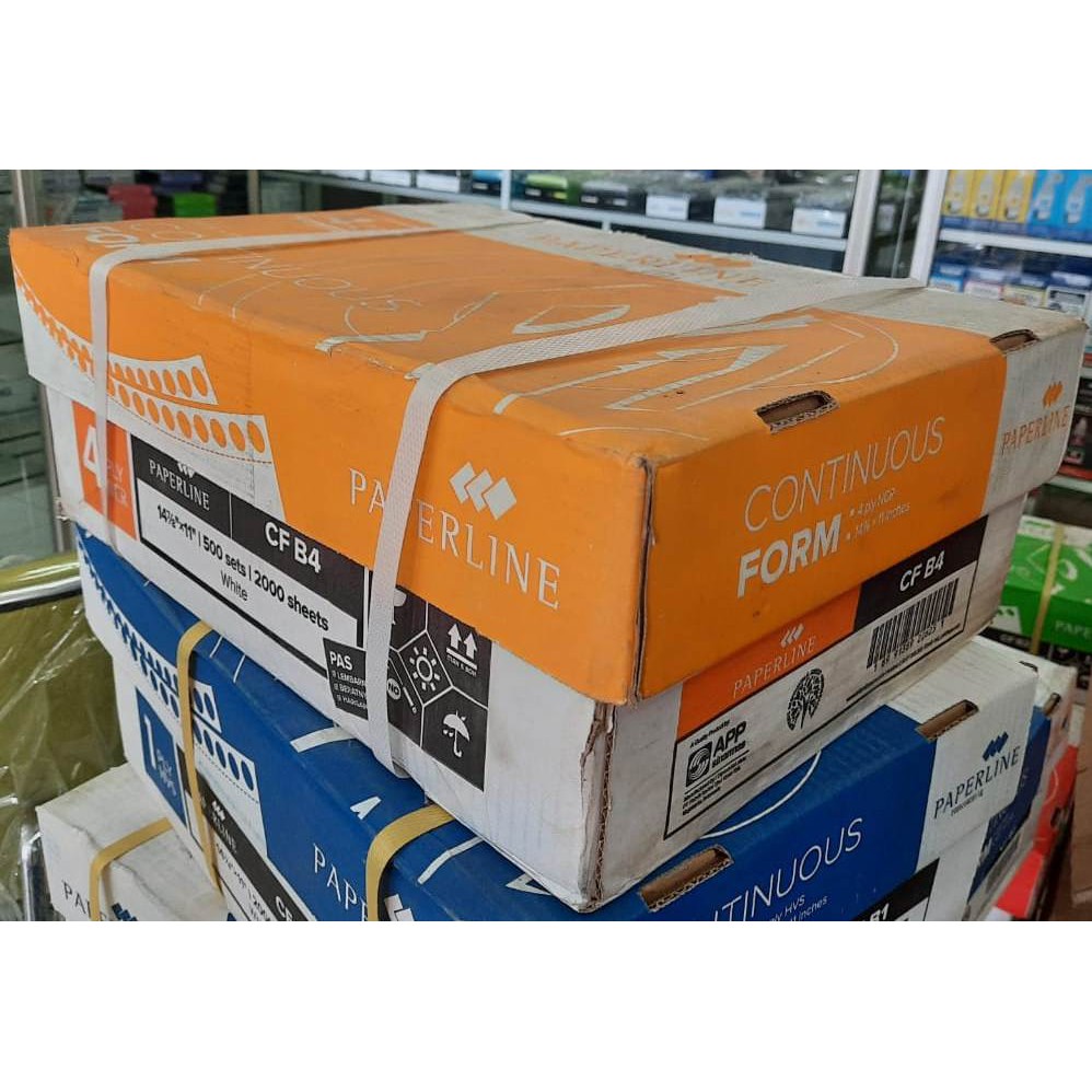 Jual Kertas PAPERLINE Continuous Form B4 Kertas Kantor/Perlengkapan ...