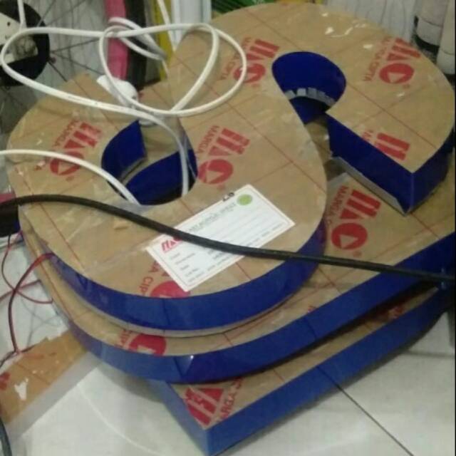 Jual Huruf Timbul Akrilik menyala | Shopee Indonesia