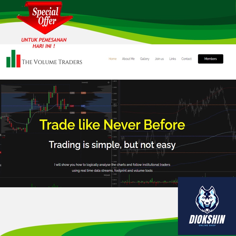 Jual BUY 1 GET 1 The Volume Traders Forex Trading Sistem Price Action Supply Demand SMC | Shopee ...