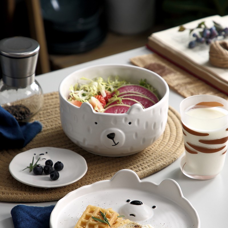 Jual Polar Bear, Piring Lucu, Piring Beruang, Gelas Cantik, Gelas Lucu ...