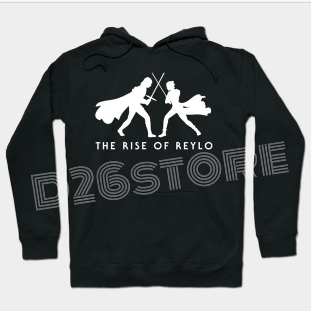 Jual Sweater Hoodie The Rose Of REYLO Rey Skywalker & Kylo Ren Star ...