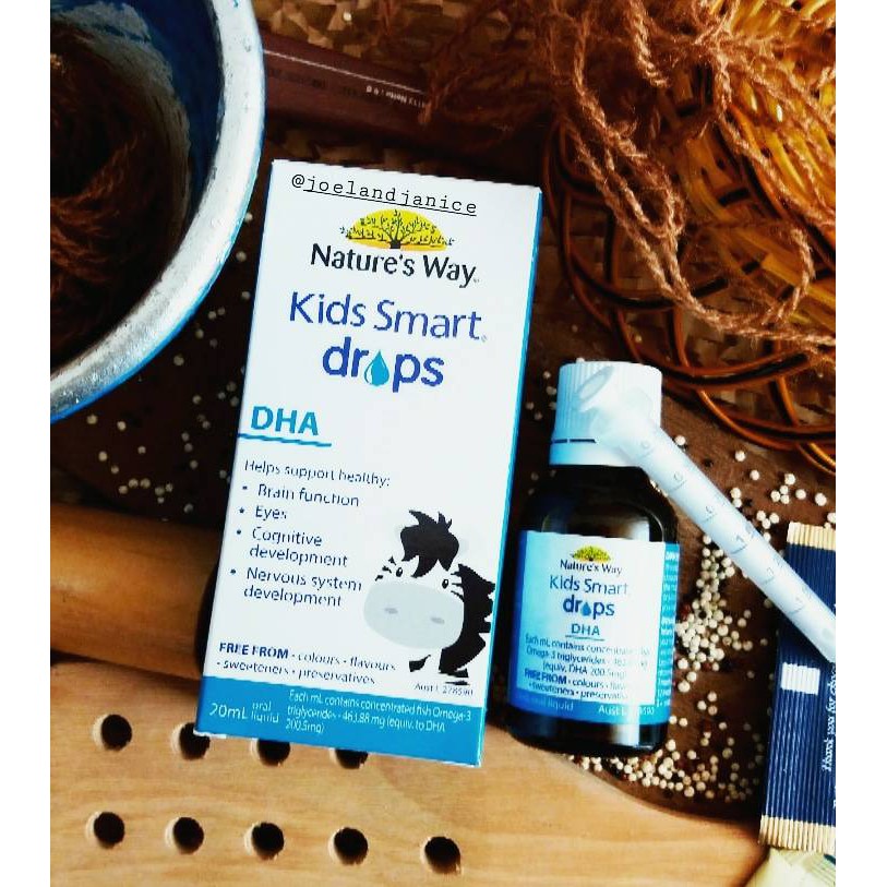 Jual Nature's Way Kids Smart DHA Drops 20ml | Shopee Indonesia