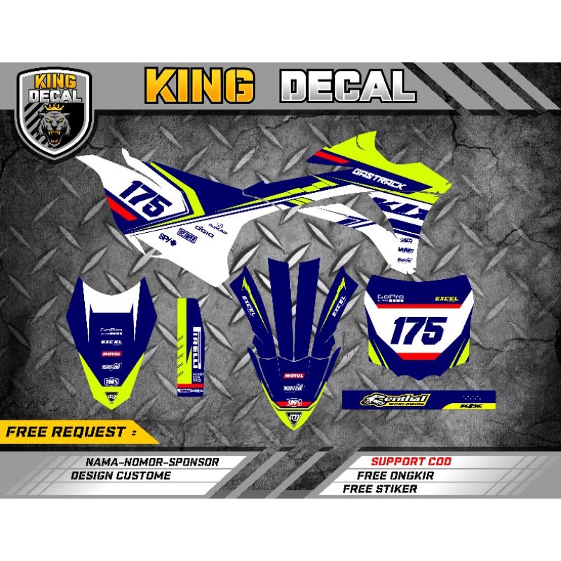 Jual DECAL KX 85 FULL BODY DECAL KX 85 BEBEK STANDAR | Shopee Indonesia
