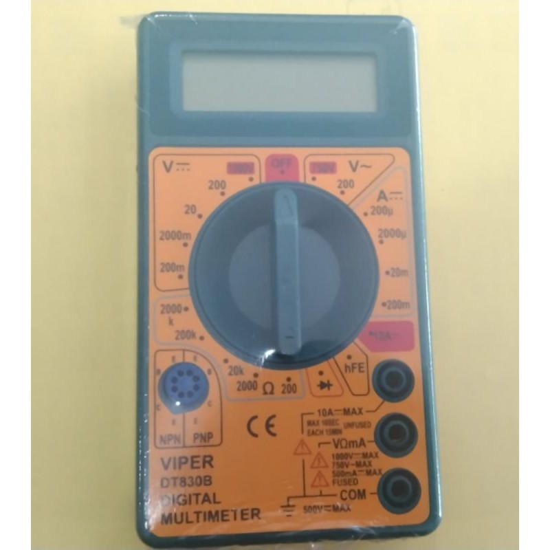 Jual MULTIMETER digital multi meter KLOP VIPER 830 B | Shopee Indonesia