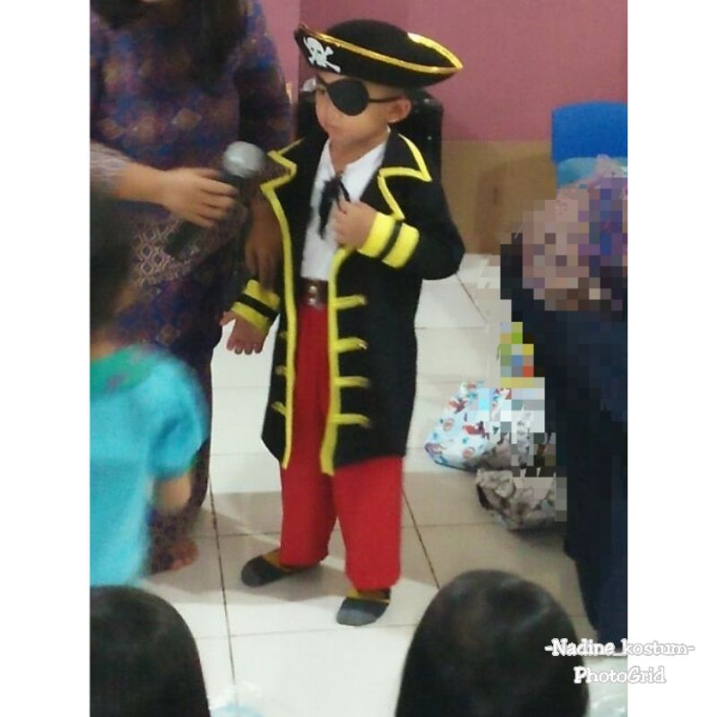 Jual Kostum Bajak laut/kostum bajak laut anak/kostum pirates/kostum ...