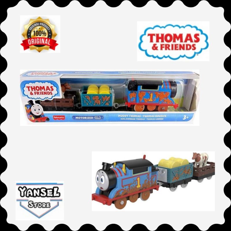 Jual Thomas & Friends Motorized Muddy Thomas | Shopee Indonesia