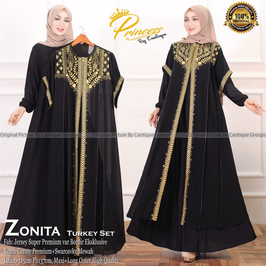 Jual [FREE GIFT] NEW SETELAN WANITA ZONITA TURKEY SET BY PRINCESS ...
