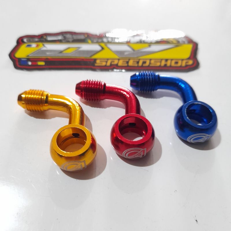 Jual banjo selang rem master rem dan kaliper 90 derajat | Shopee Indonesia