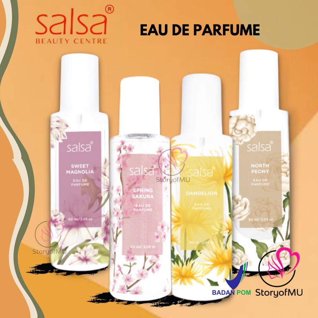 Jual ️ StoryofMU ️ SALSA Eau De Parfume EDP North Peony | Dandelion ...