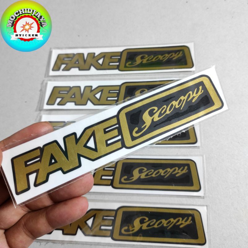 Jual Stiker cutting fake scoopy gold sticker fake scoopy terbaik ...