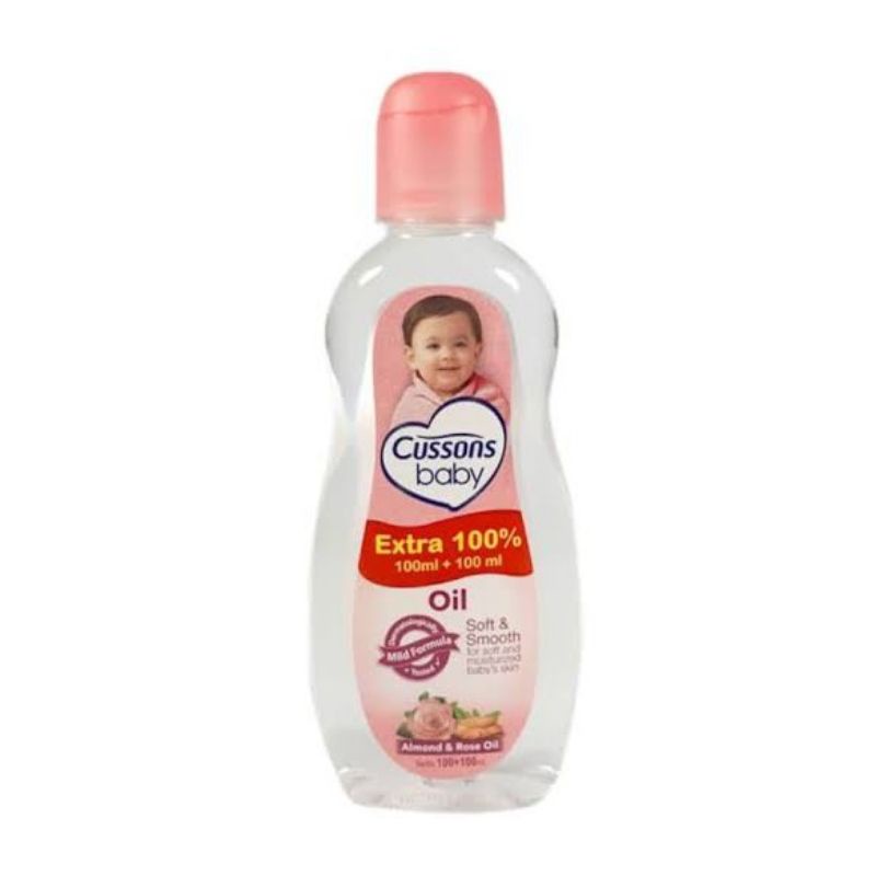 Jual Cusson Baby Oil Extrafill 100+100(200ml) | Shopee Indonesia