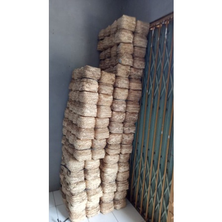 Jual [ Halodul ] Besek Bambu Ukuran 13x13 cm | Besek Mini Kotak Nasi ...