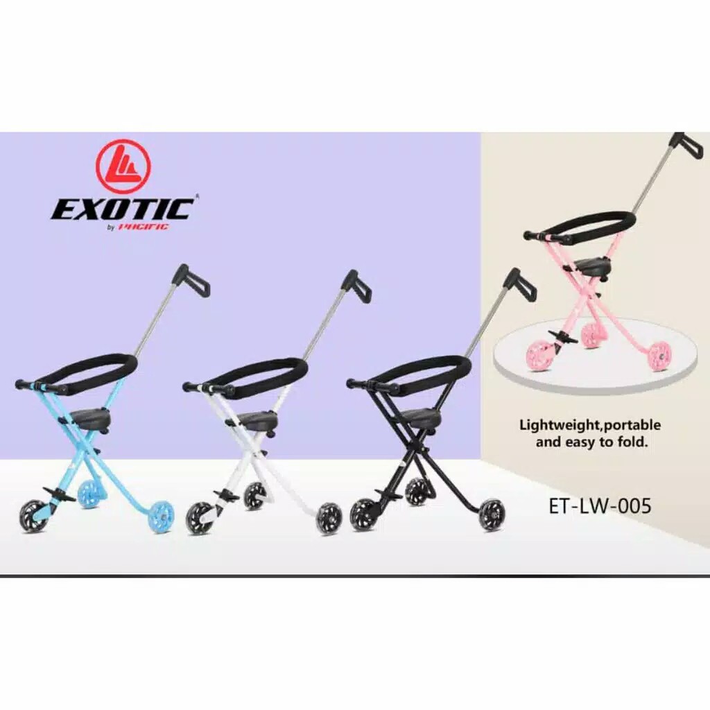 Jual KHUSUS LUAR KOTA - Magic Baby Stroller Space Baby Pacific Original LW 005 / 105 | Shopee ...