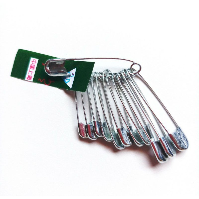 Jual Peniti Swan Original Isi 12 Peniti Hijab Safety Pins Swan | Shopee ...