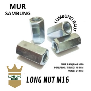 Jual MUR PANJANG M16 - MUR TINGGI - MUR SAMBUNG - MUR 24 PANJANG - LONG ...