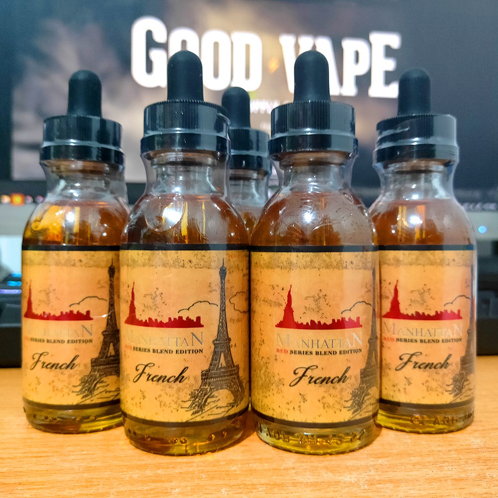 Jual [FREEBASE POD FRIENDLY 60ML] MANHATTAN FRENCH BY MANHATTAN LIQUID ...