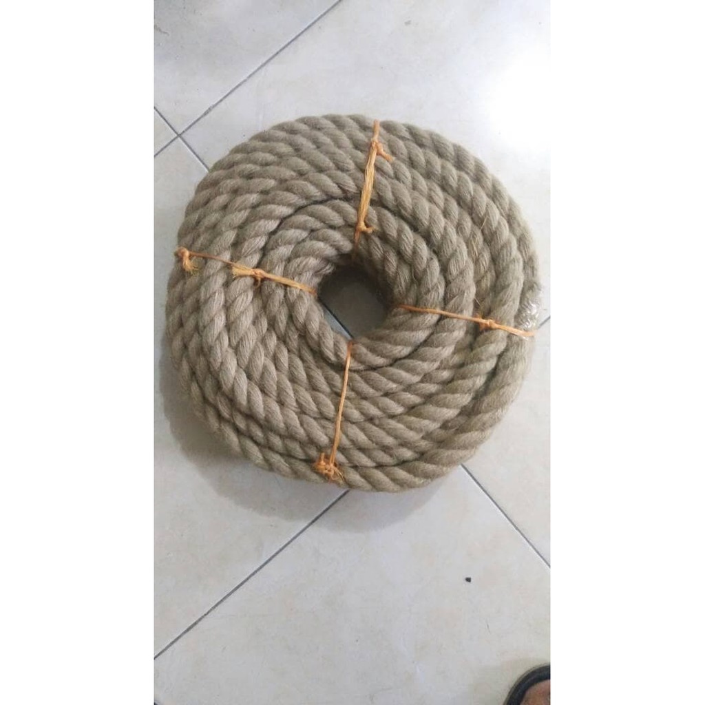 Jual Promo Tali Tambang Goni Besar Jumbo Vintage bukan Rami Manila Rope ...