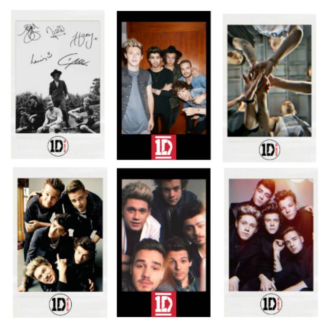 Jual One direction polaroid pack | Shopee Indonesia