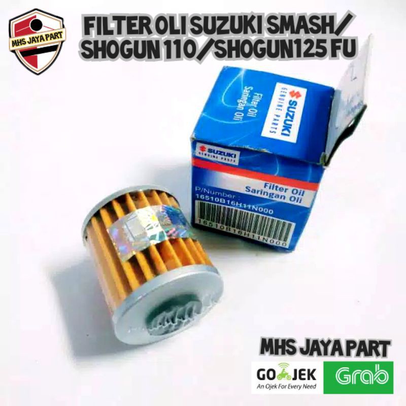 Jual FILTER OLI SUZUKI SMASH SHOGUN 110/125 SATRIA FU THUNDER | Shopee ...