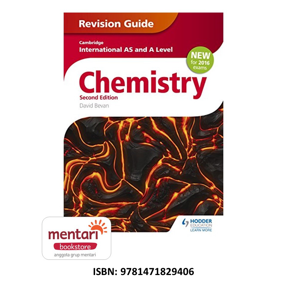 Jual Hodder Cambridge International AS and A Level Chemistry Revision ...