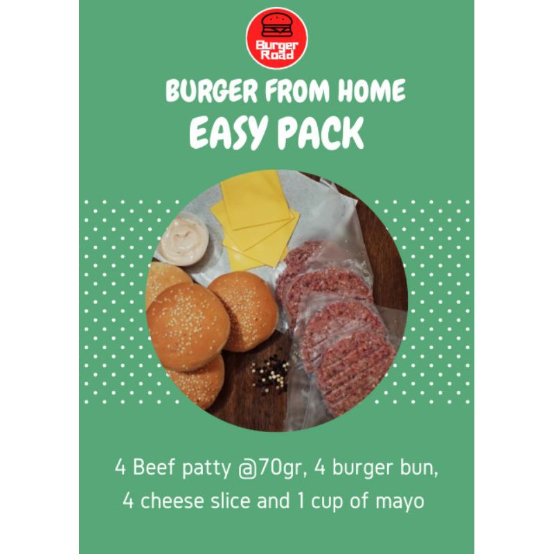Jual Paket Burger Frozen, Easy Pack. Siap Masak, tahan 30hari di ...