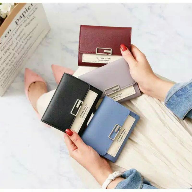 Jual Dompet Lipat Forever Young Dompet Wanita Lucu Dompet Murah ...