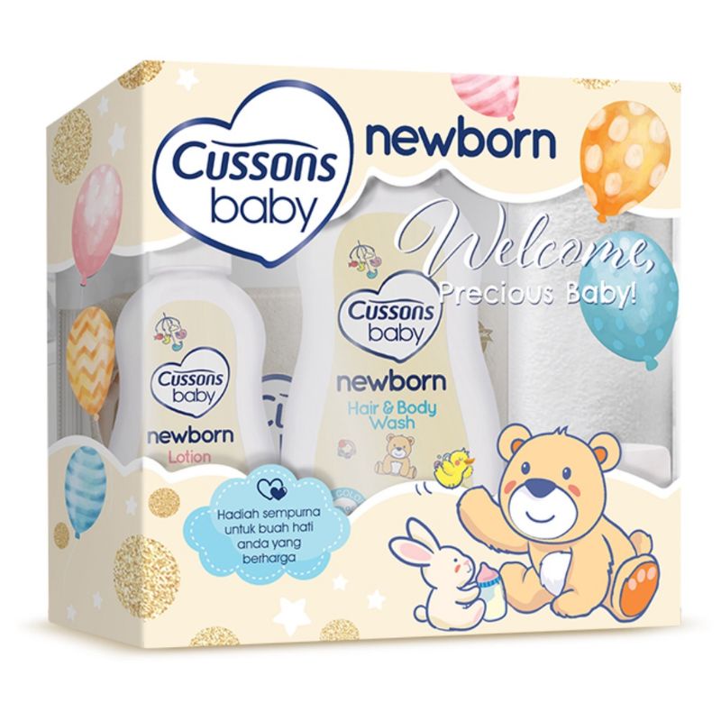 Jual Cussons Baby Newborn Pack Gift Set Bayi | Shopee Indonesia