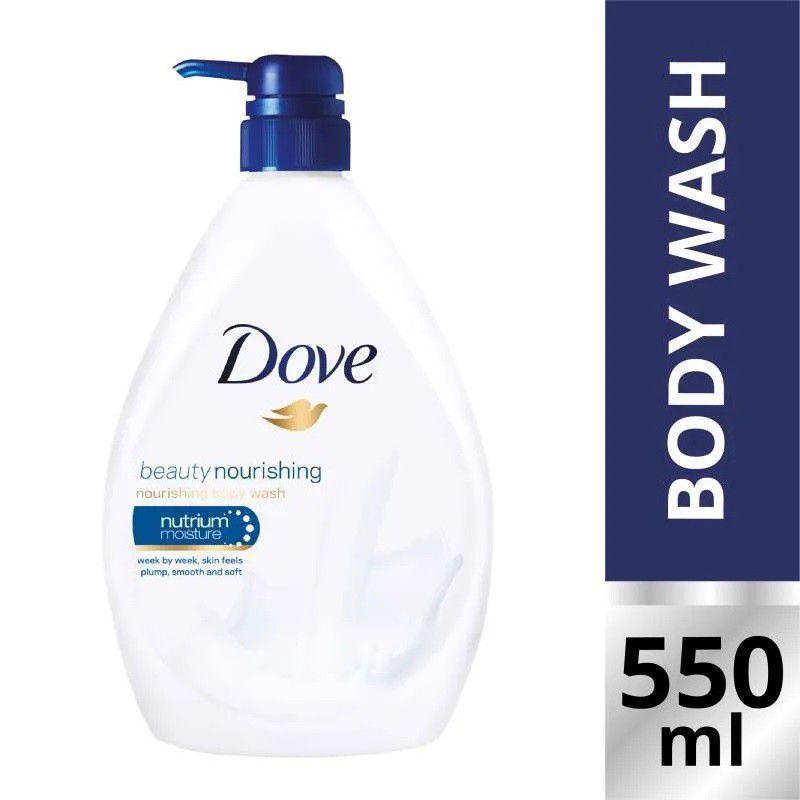 Jual Dove Nourishing Body Wash 550ml Pump | Shopee Indonesia